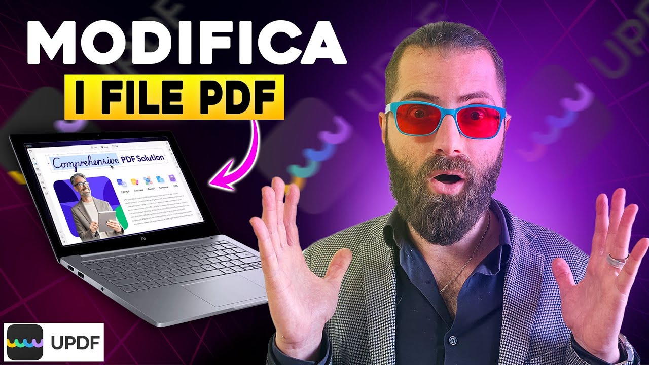 UPDF il software per modificare tuoi documenti PDF - YouTube