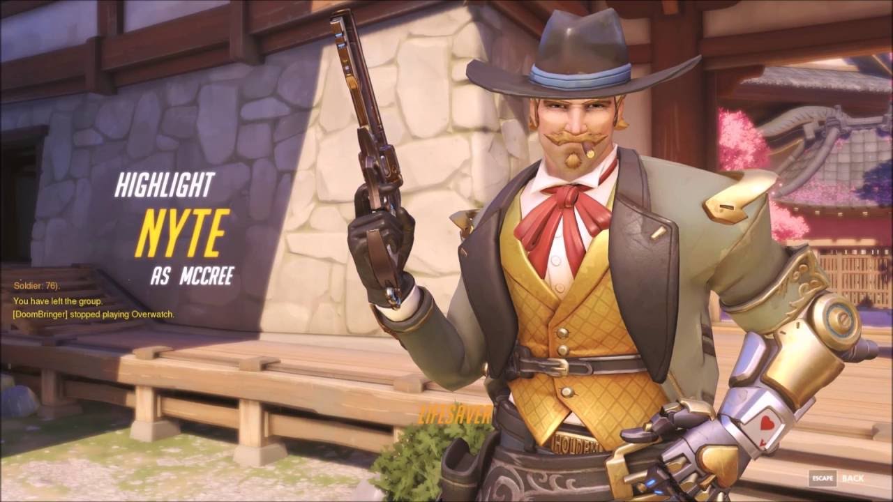 Overwatch Highlight: McCree #1 - YouTube