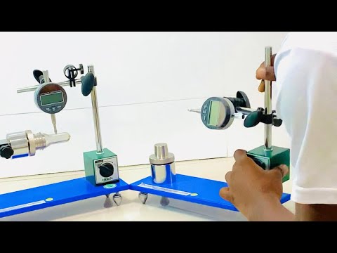 Eccentricity Tester and the Perpendicularity Tester - YouTube