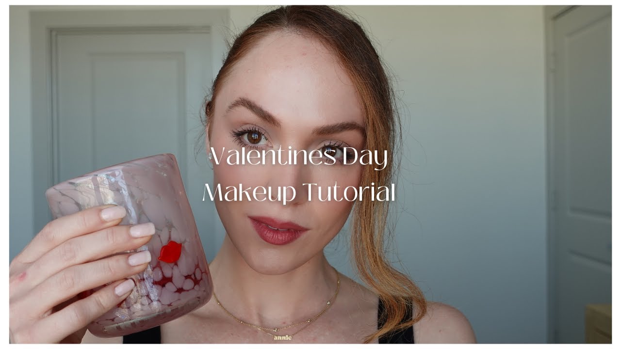GLOWY SUBDUED VALENTINES DAY MAKEUP 💞 - YouTube