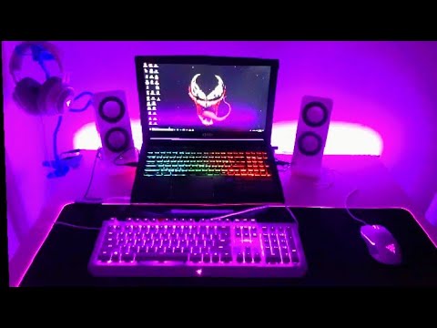 Gaming setup with Gaming laptop without monitor - YouTube