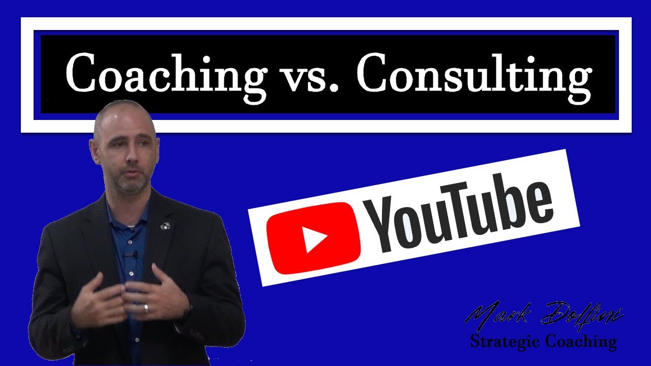 Coaching vs. Consulting - YouTube