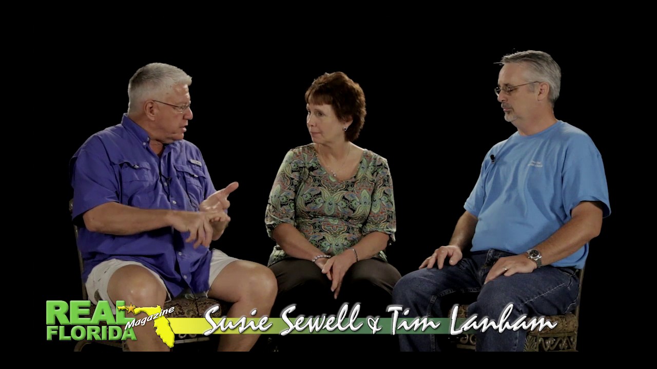 Real Florida Magazine Interview with Susie Sewell and Tim Lanham 8-3-17 - YouTube