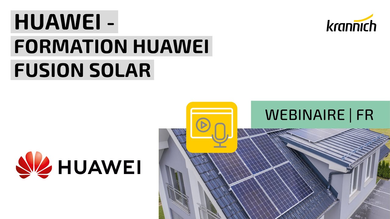 Huawei - Fusion Solar Smart PV Solution (FR) - YouTube