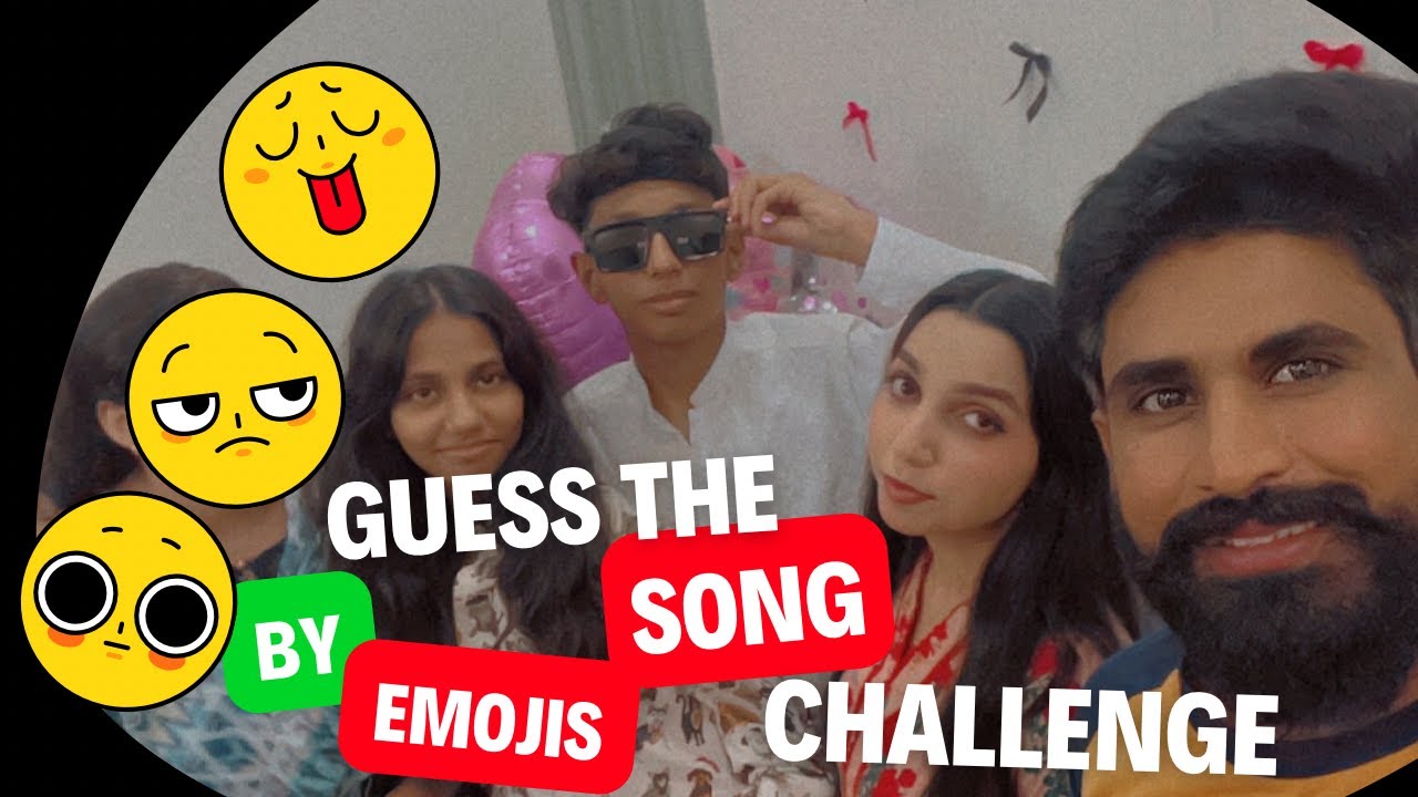 Guess the song by emojis challenge 😄 | Sundas Sameer - YouTube