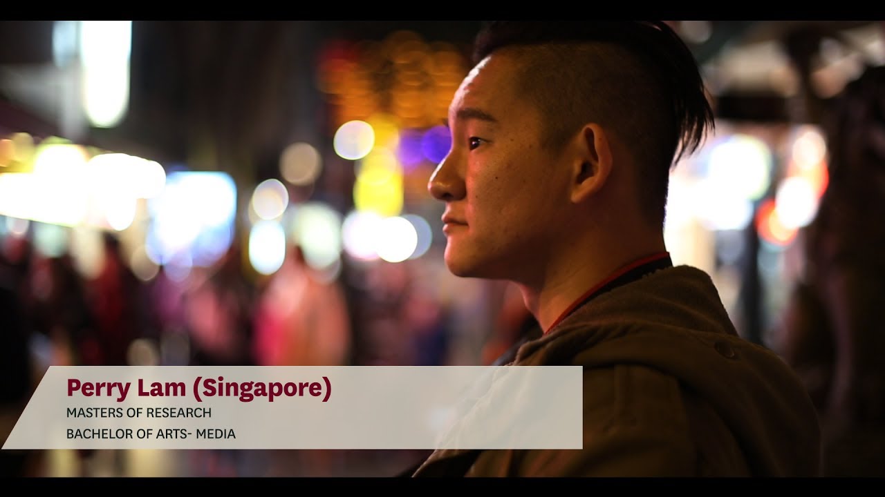 Perry Lam (Singapore), Bachelor of Media/Master of Research student at Macquarie and filmmaker ...