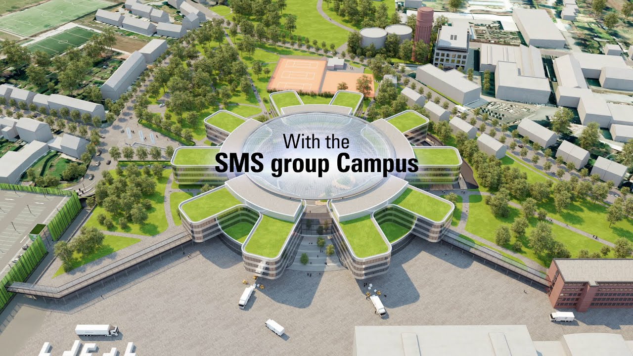 Spatenstich beim SMS group Campus - YouTube