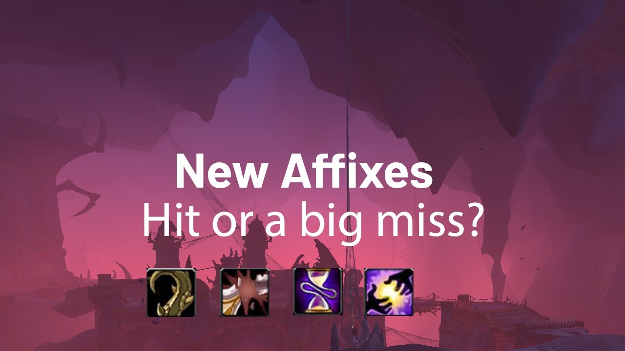 TWW Beta Are the new Affix's Good? or did Blizzard miss again - YouTube