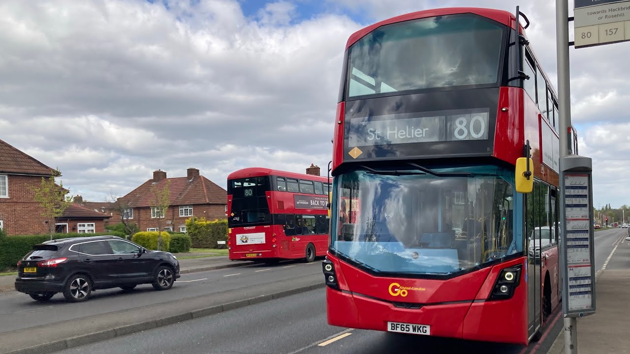 TFL 80貝爾蒙特監獄 ️聖赫利爾 🚌BF65 WKG/WHV77 (縮短路程 Curtail) - YouTube