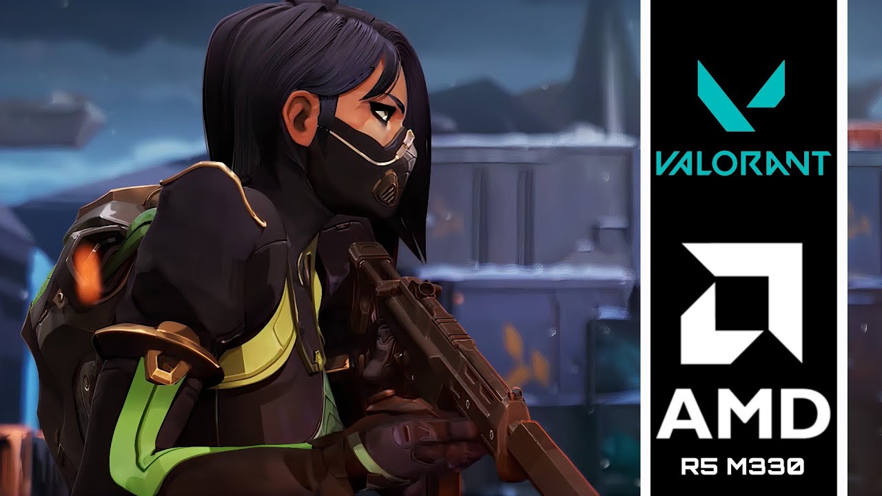 Valorant on i3 6006U ,8gb ram ,AMD R5 M330 ,Fps Test - YouTube