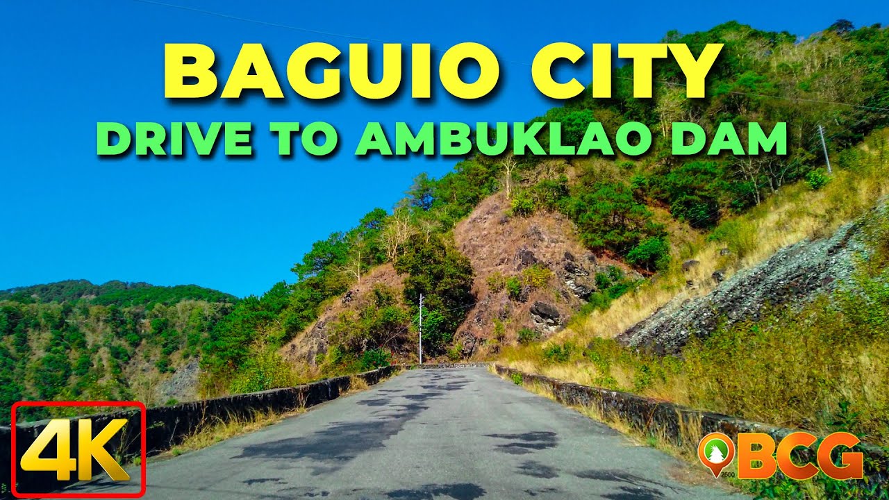 Drive to Ambuklao Dam: 4K footage of the stunning scenery! - YouTube