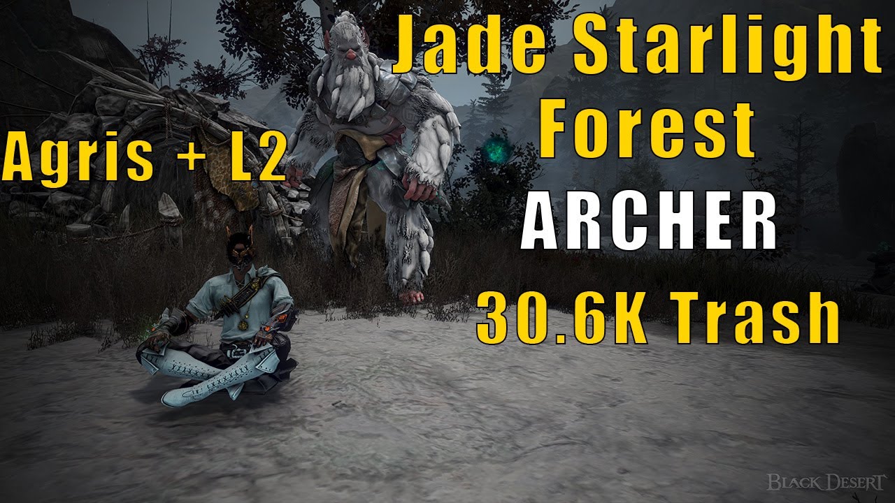 BDO Archer | Jade Starlight Forest | 301k/369dp | Agris+L2 | 30.6k ...