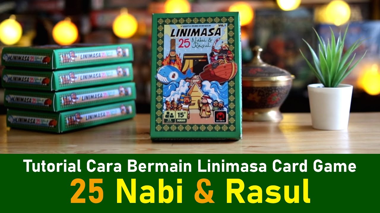 Tutorial Linimasa Sejarah 25 Nabi & Rasul Card Game (Board Game ...