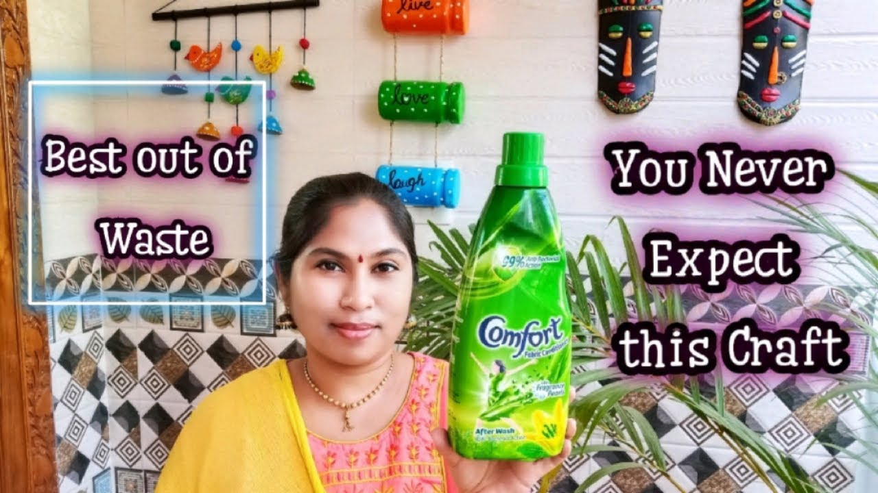 Best out of waste| Comfort bottle craft| #plasticbottlecraft | DIY ...