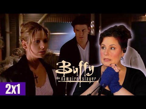 First Time Watching Buffy the Vampire Slayer Season 2 Ep 1 Reaction