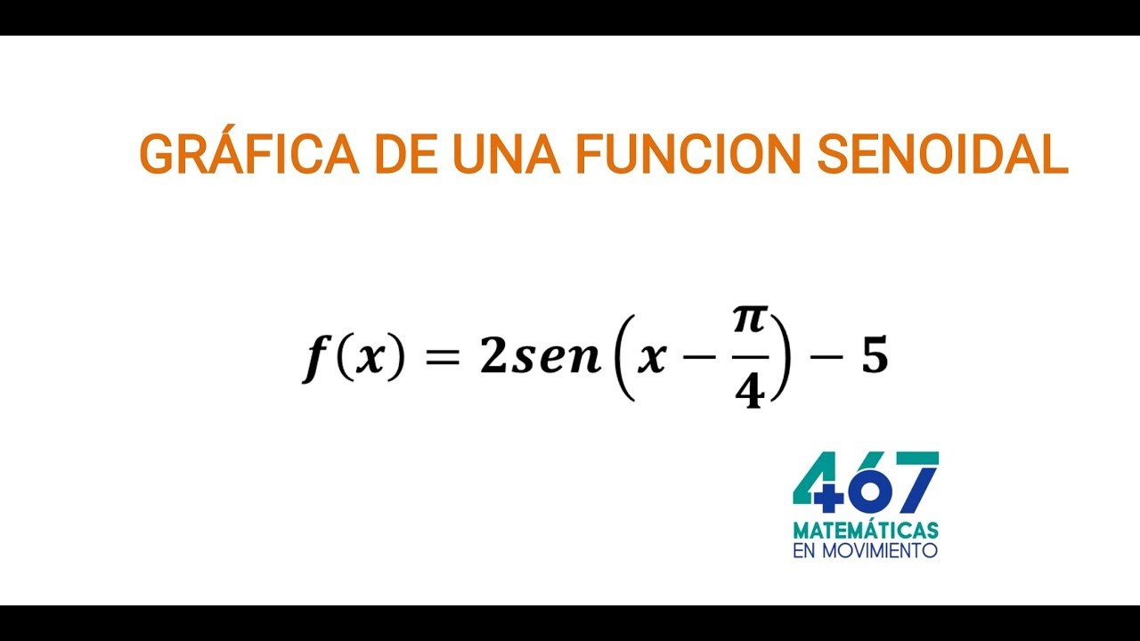 Función senoidal(2) - YouTube