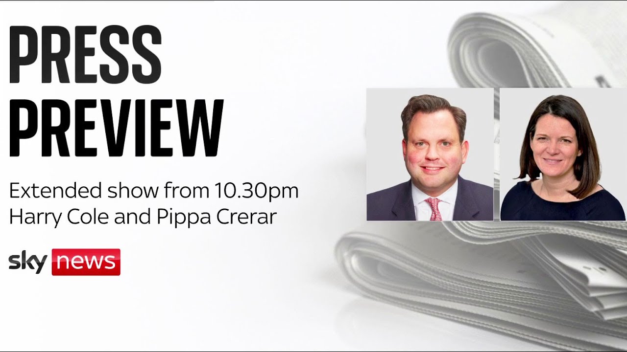 The Press Preview - a first look at Tuesday morning's papers - YouTube