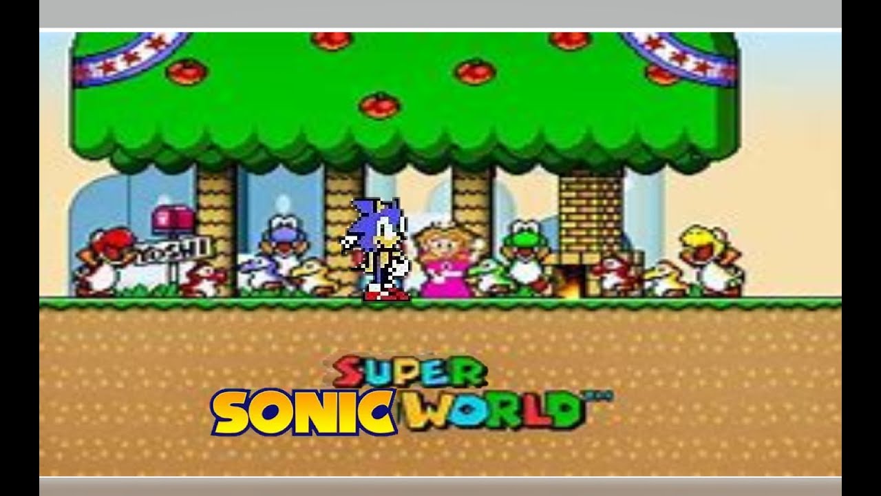 sonic is in Mario world? - YouTube