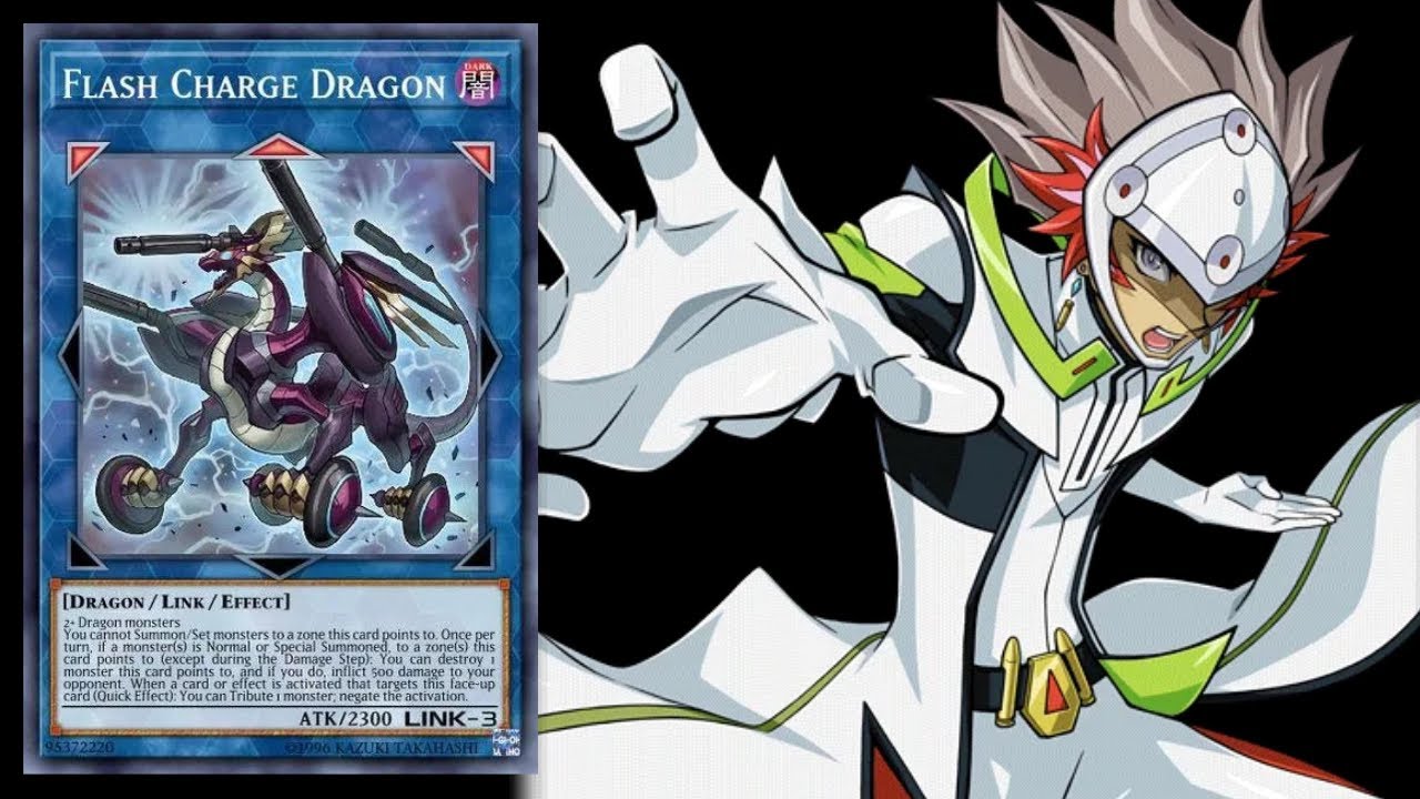 Yu-Gi-Oh! Duel Links - Varis Link Summons Flash Charge Dragon! - YouTube