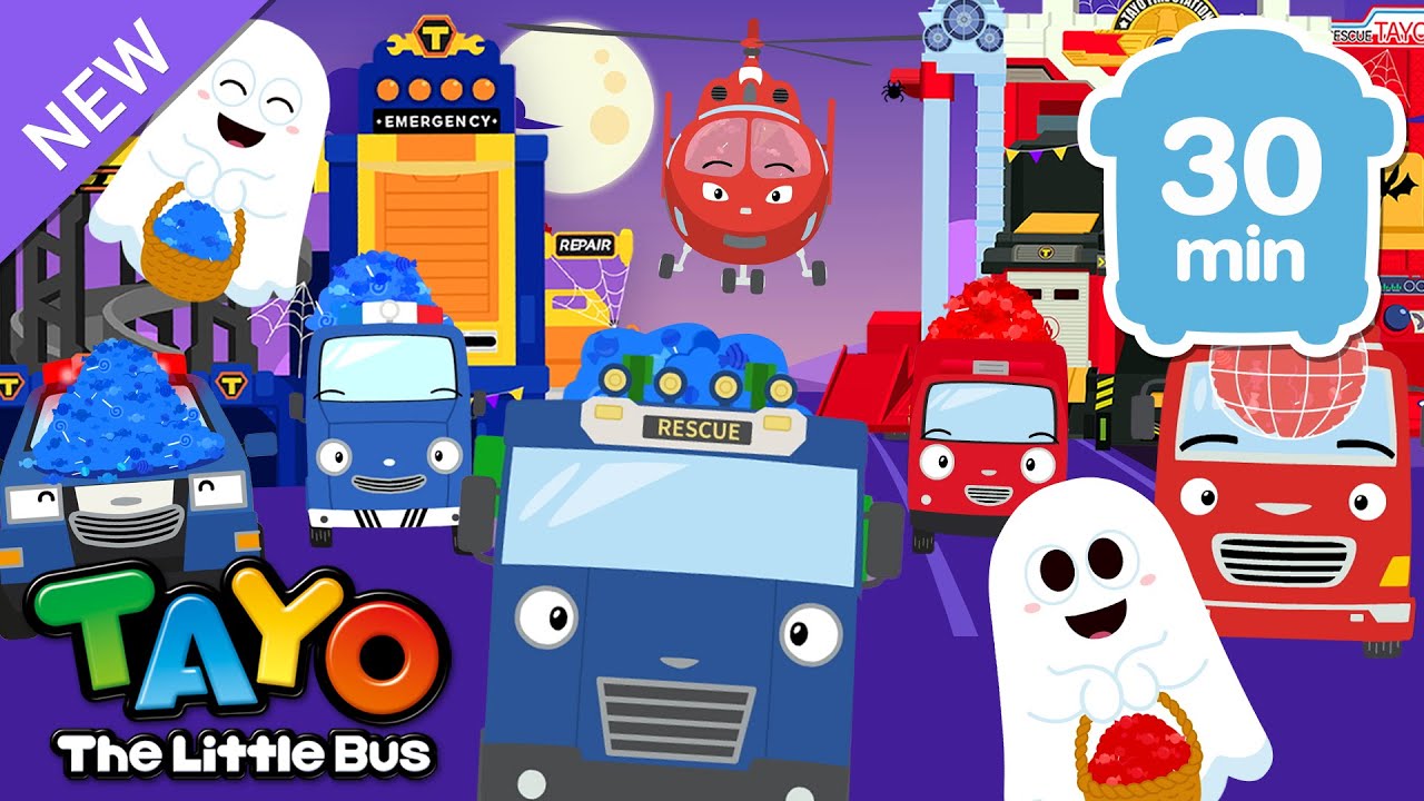 Kompilasi Lagu Halloween Tayo 2023 🎃🍭 Tayo Bahasa Indonesia l Tayo Bus Kecil - YouTube