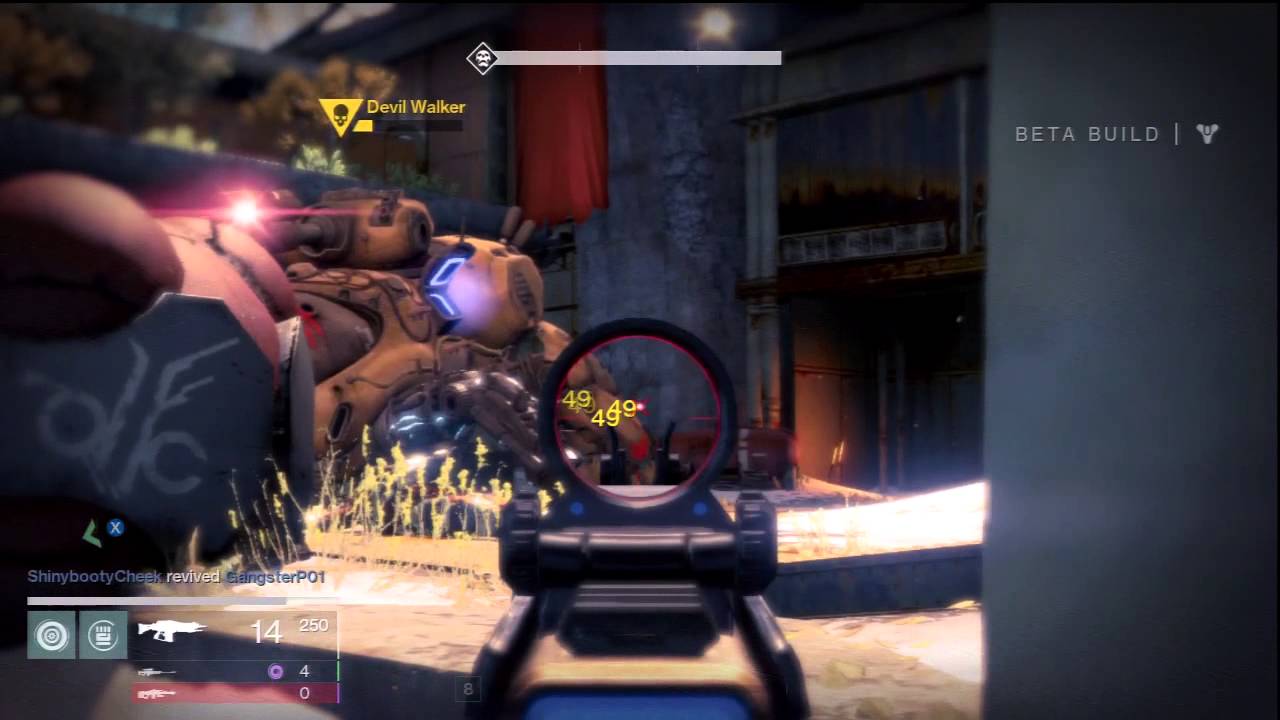 Destiny Spider Tank Boss Fight 1/2 - YouTube