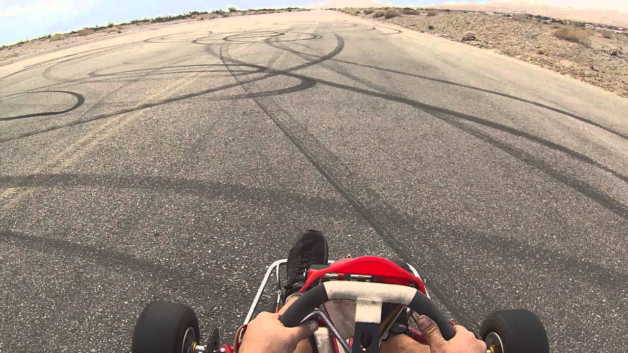 Drunk as hell driving a 250 shifter kart - YouTube