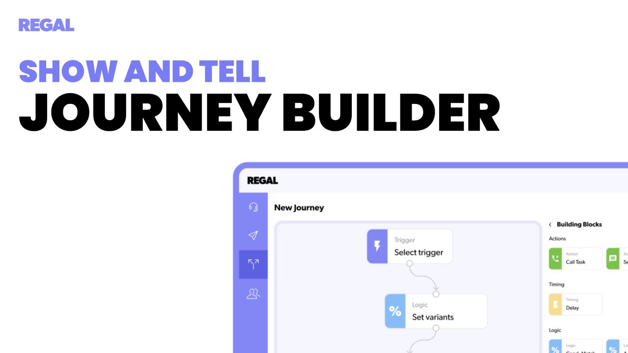 REGAL.IO - Journey Builder - Demo - YouTube