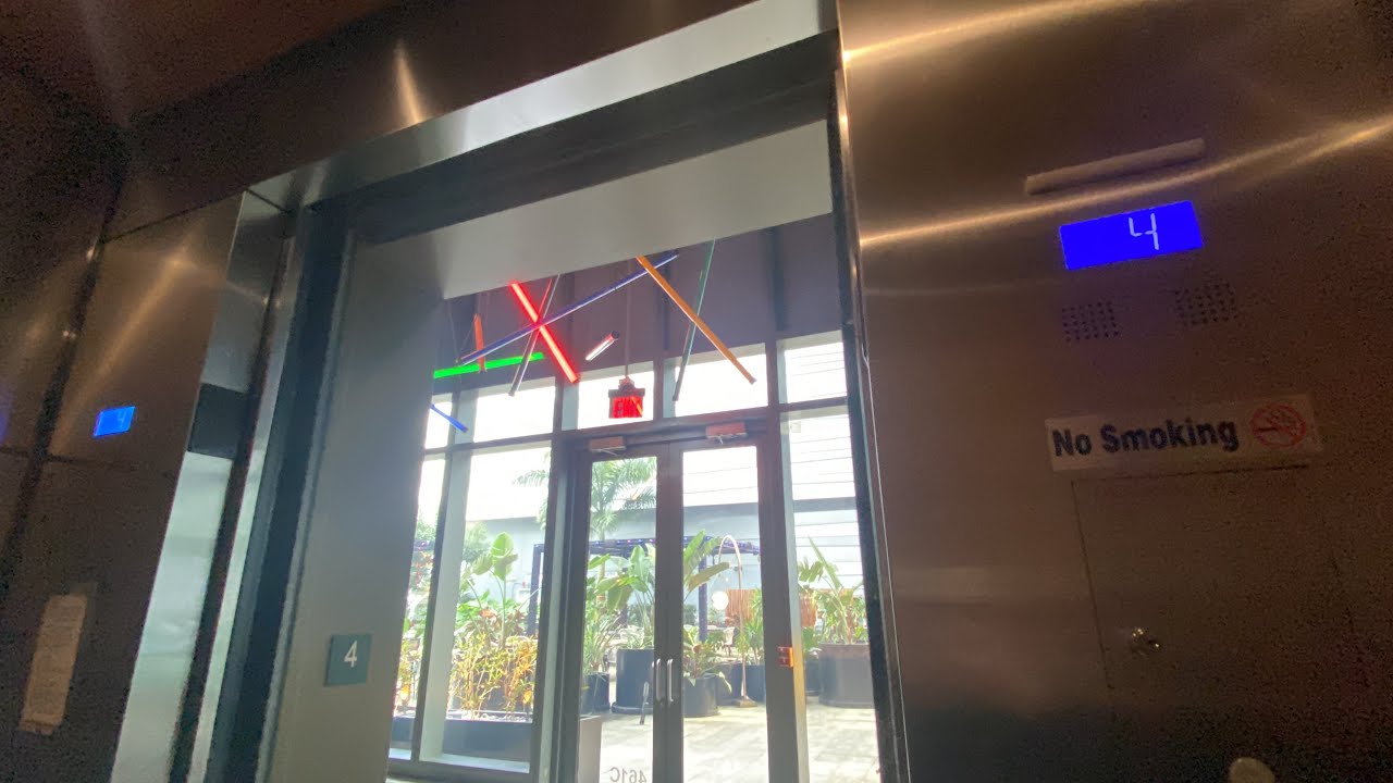 Otis traction North Block elevators @ Brickell City Center - YouTube