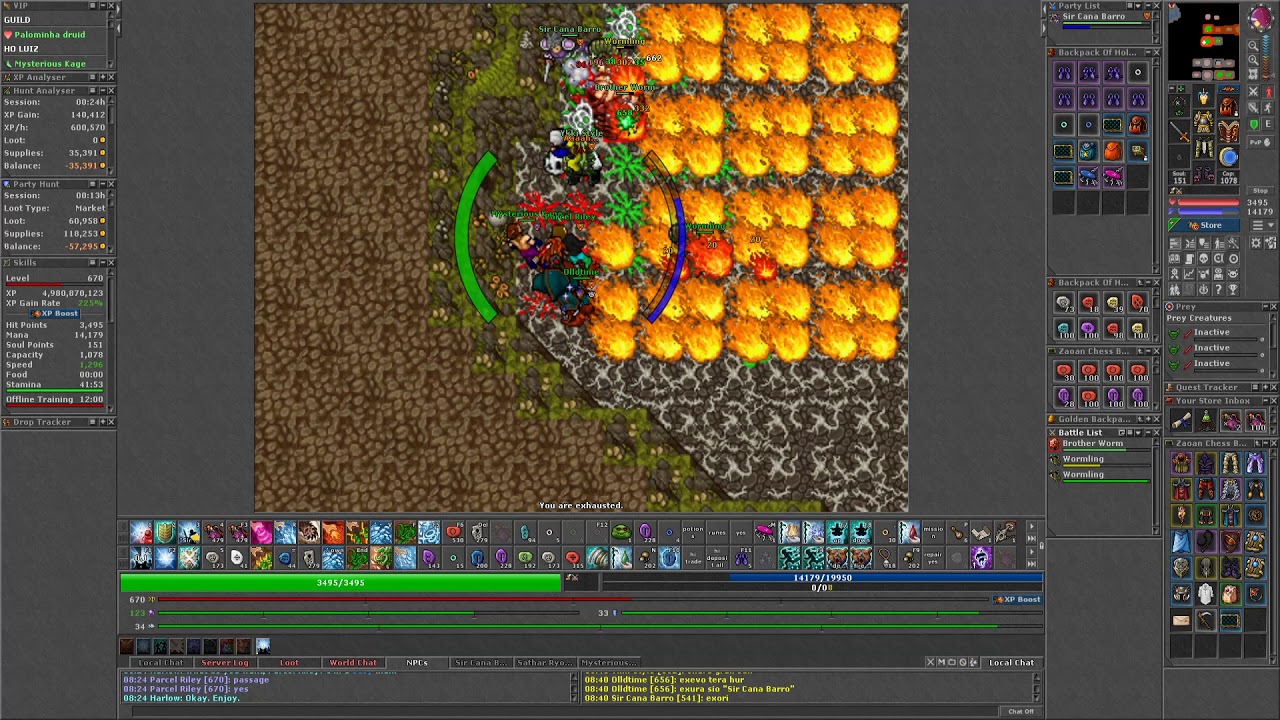 Mini Feaster of Souls Quest + Arena + Grave Danger Quest + GT + Leiden ...