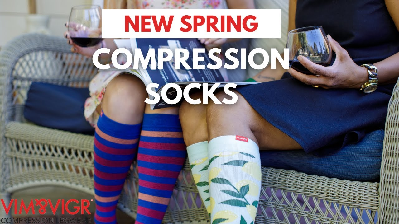 New Compression Socks - Dancing Into Spring! - YouTube