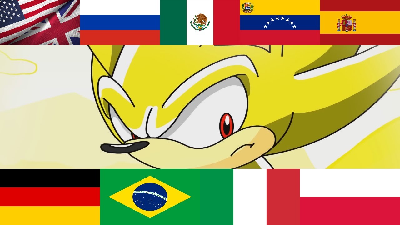 Sonic: Nazo Unleashed - All Super Sonic transformations in different ...