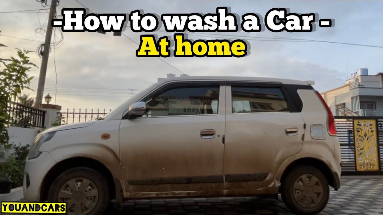How to wash a car at home | youandcars - YouTube