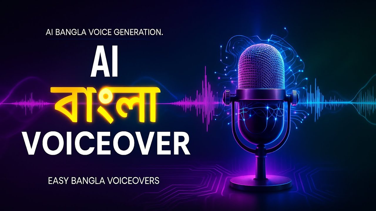 Free AI দিয়ে BANGLA VOICE GENERATOR – (কোনো Mic ছাড়াই)!🔥 - YouTube