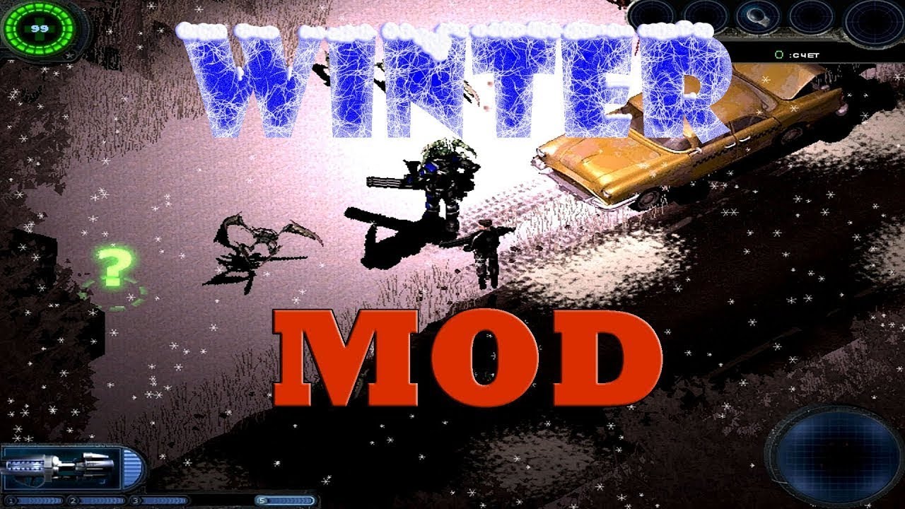 Alien Shooter 2 - Vengeance Winter Standfirm Mod - YouTube