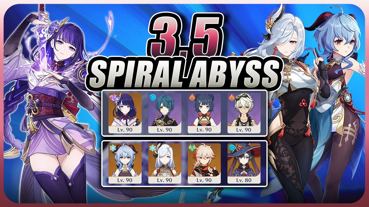 Rational team & Ganyu freeze - 3.5 Spiral Abyss | Genshin Impact - YouTube