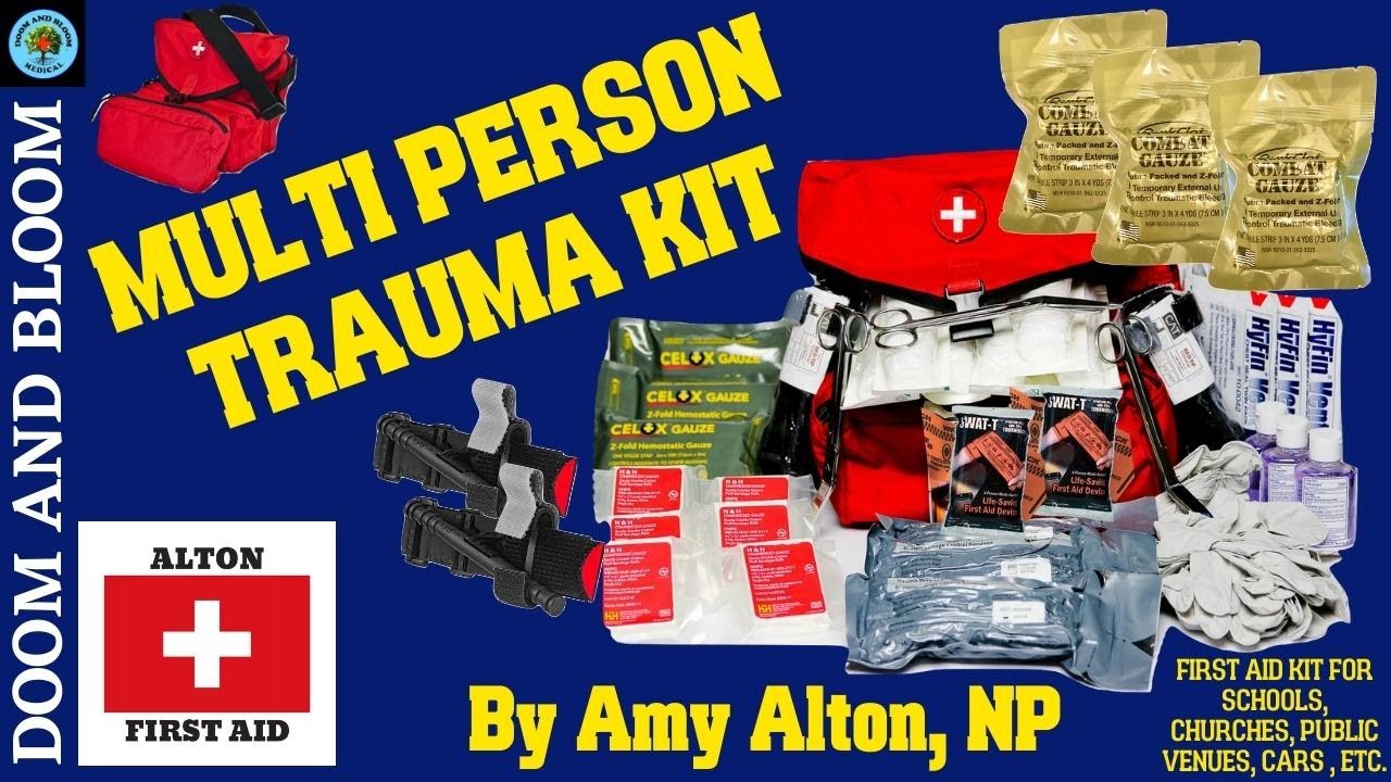 FIRST AID TRAUMA KIT FOR MULTIPLE BLEEDING INJURIES: REVIEW BY AMY ...