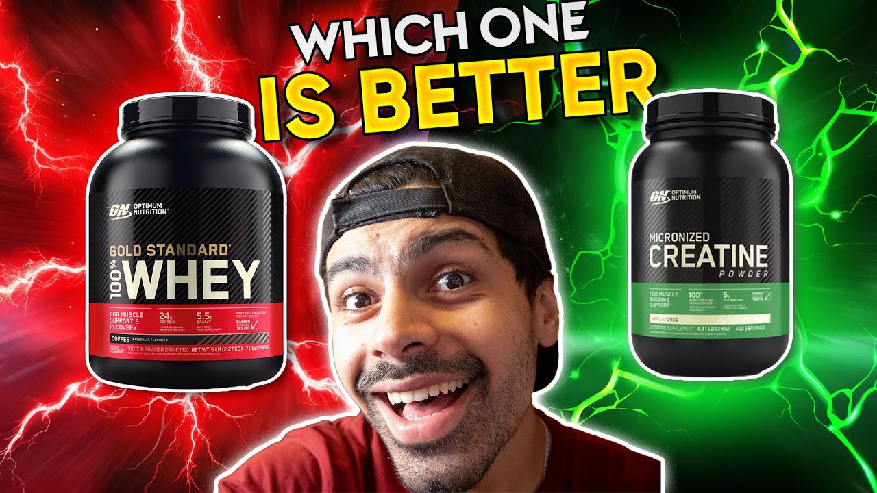 Whey Protein vs Creatine | Which Supplement is Better? - YouTube