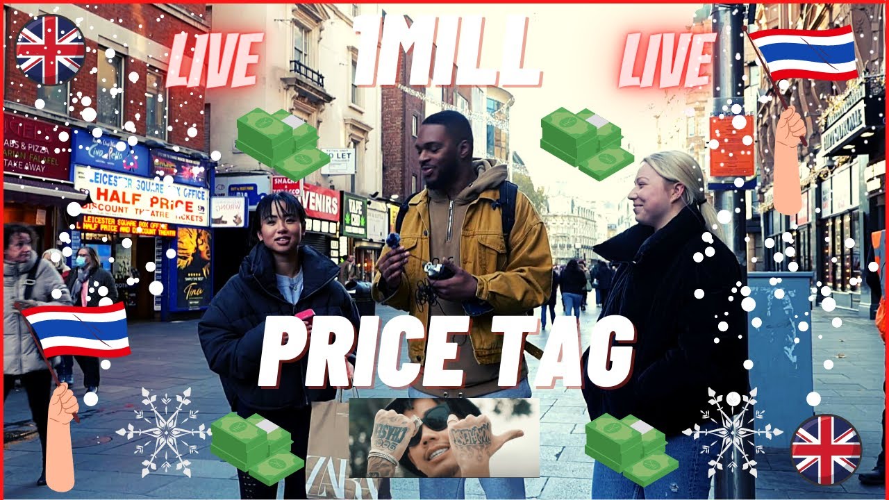 UK REACT TO 1MILL - PRICE TAG (STREET REACTIONS) 😆😂😲 - YouTube