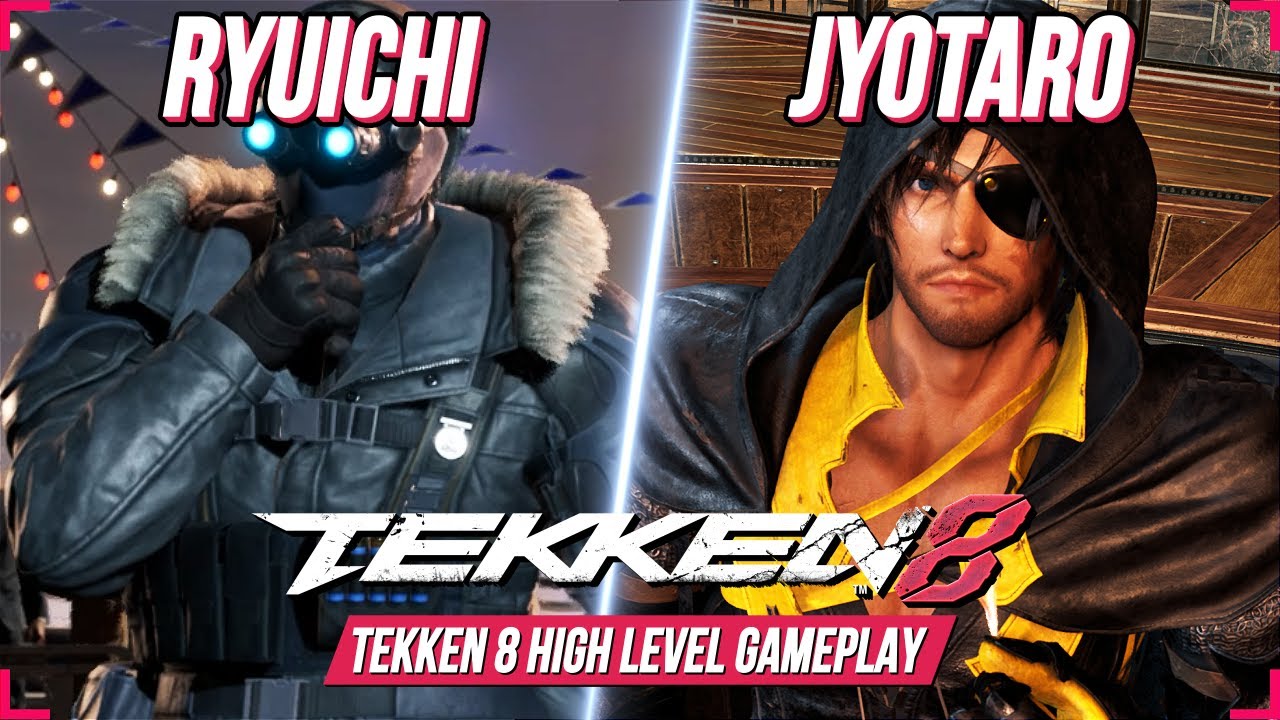 TEKKEN 8 ⚡ Ryuichi (DRAGUNOV) vs Jyotaro (CLIVE) Aggressive Gameplay ⚡ ...