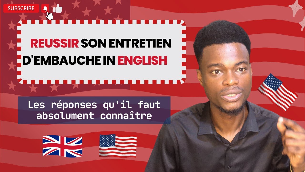 🧑‍💻 Comment réussir votre entretien d'embauche en anglais?🇺🇸 - YouTube