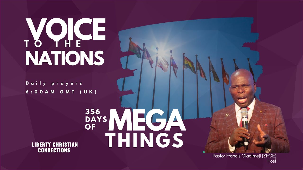 THE PROPHETIC VOICE TO THE NATIONS | DAY 122 OF MEGA THINGS Jeremiah 33 ...