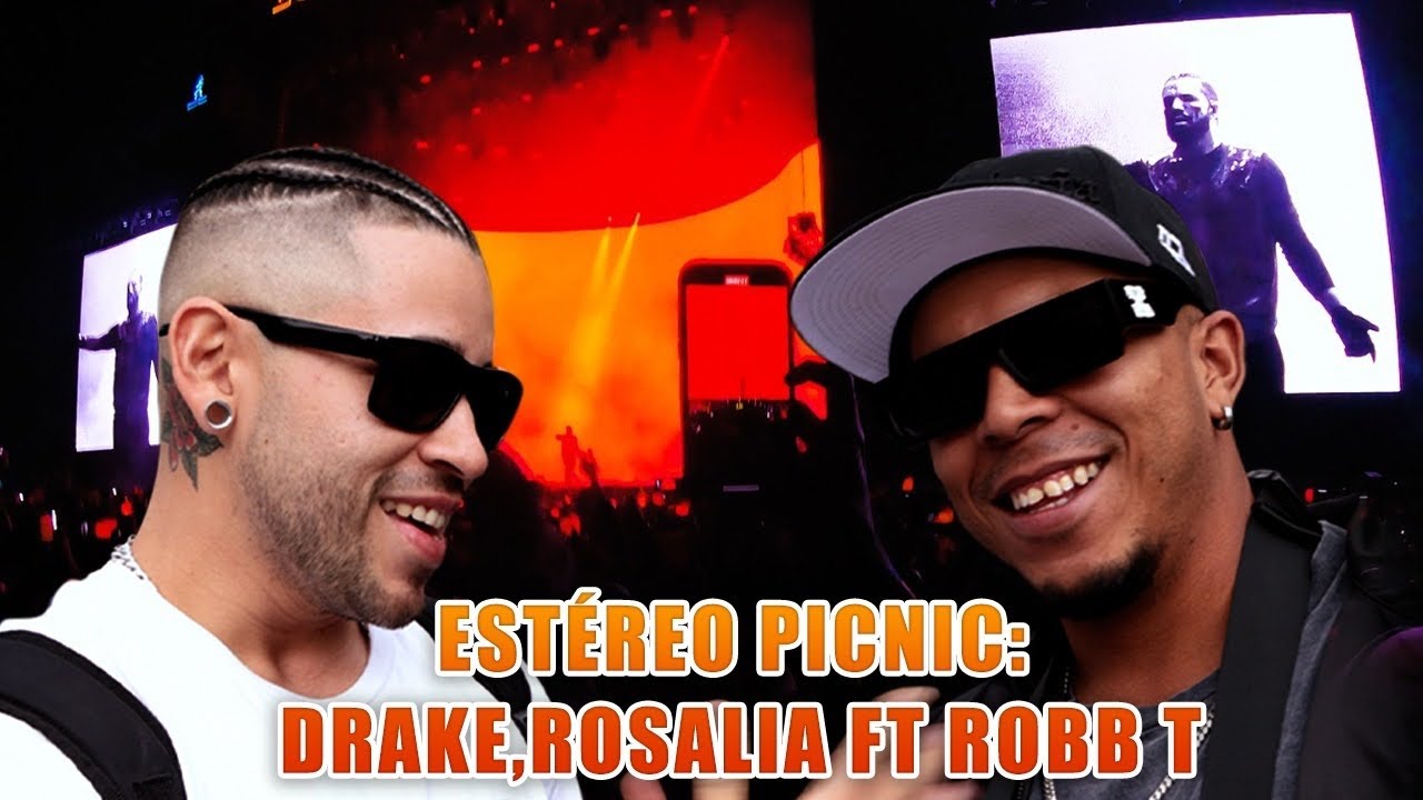 ESTEREO PICNIC:DRAKE,ROSALÍA FT ROBB T | ROTALO EN COLOMBIA - YouTube