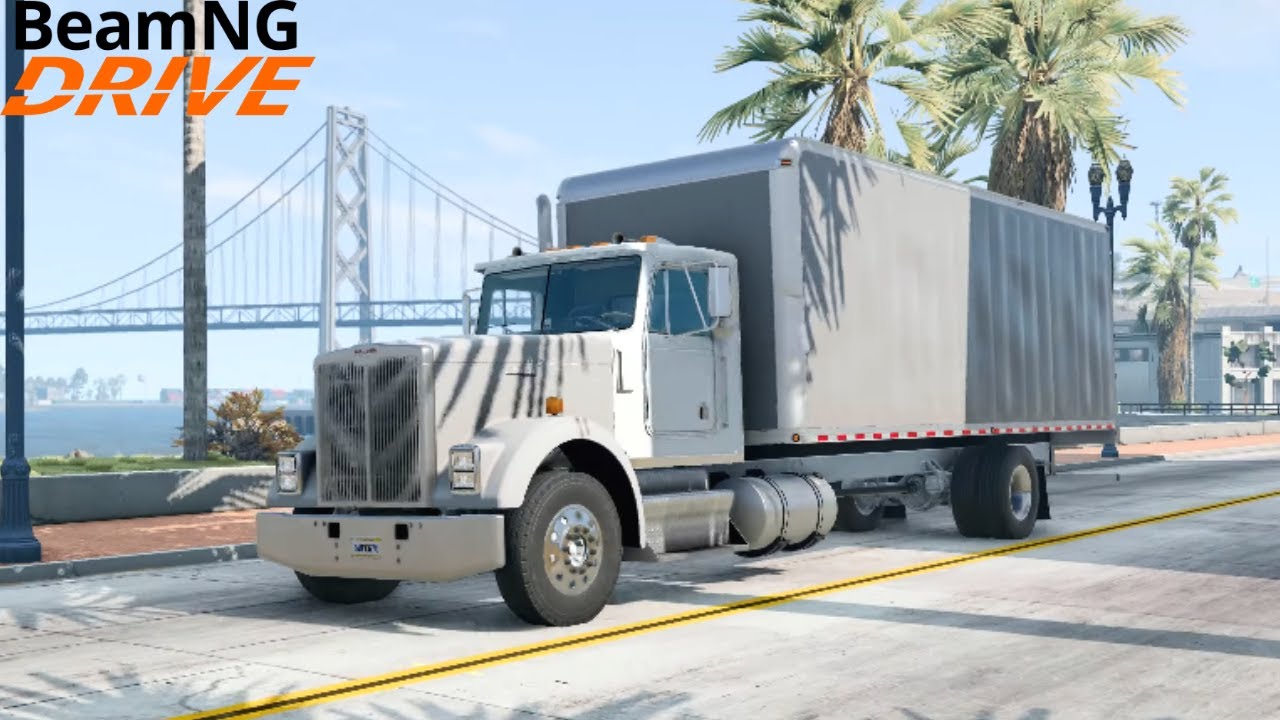 BeamNG Drive I Started A Box Truck Bussines... Then This Happend - YouTube