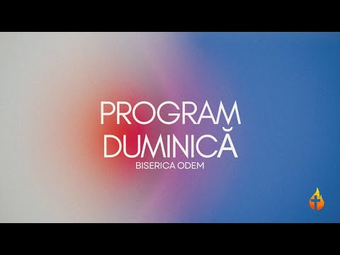 Program duminică/ / 09 Martie 2025 / / ODEM - YouTube