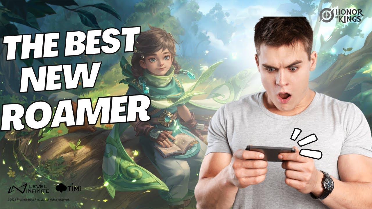 HOK II GAMEPLAY SALAH SATU ROAMER NGESELIN SAKEER BISA TERBANG MUTER ...