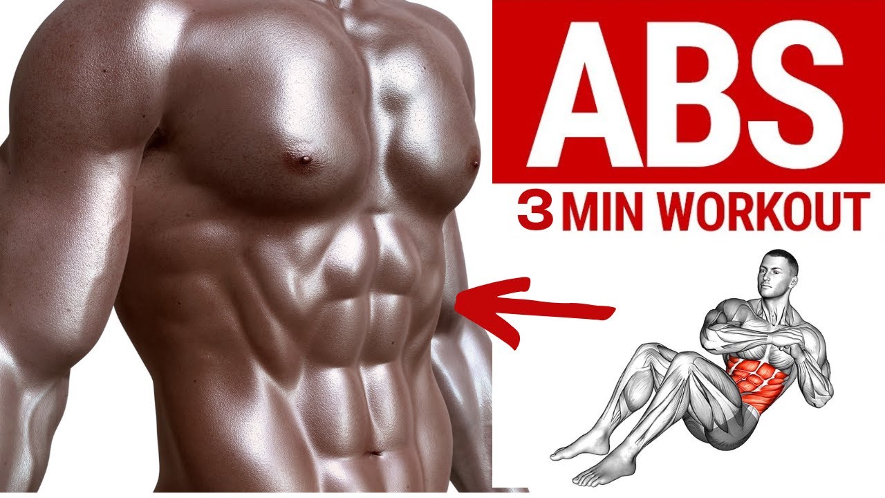 complete abs workout at home | 3 MIN SIXPACK AB WORKOUT // six pack abs ...