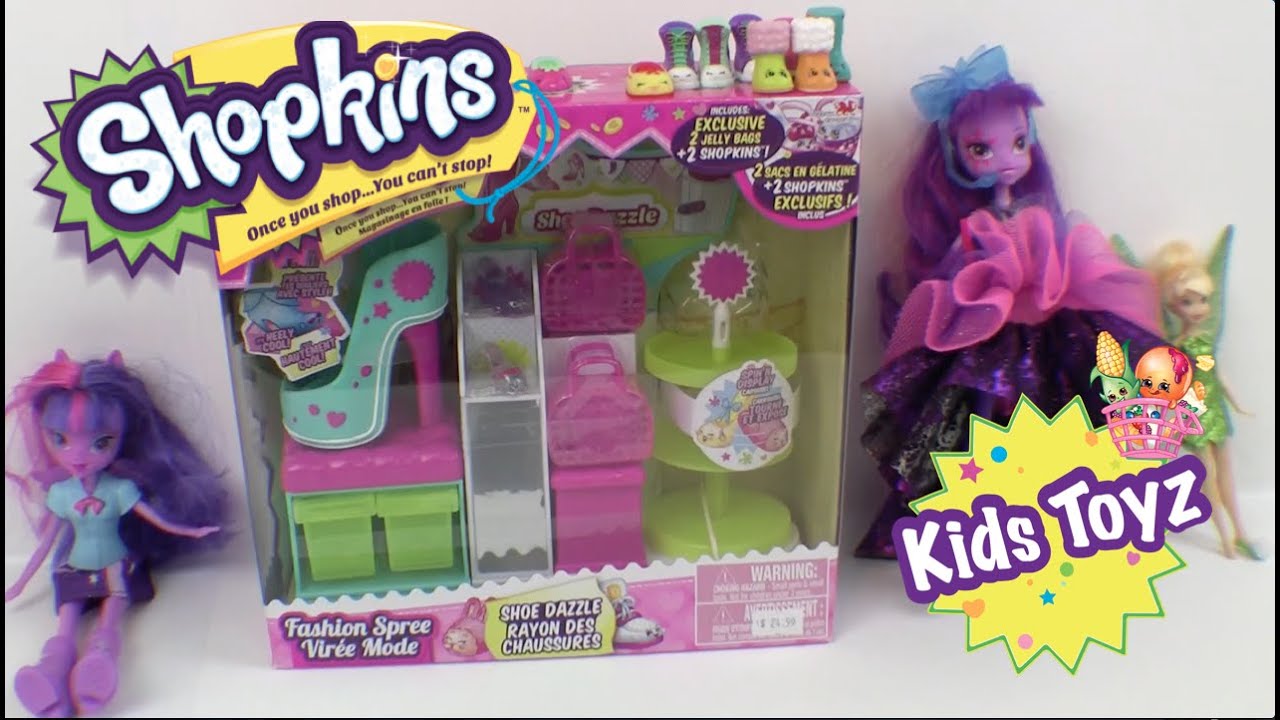Shopkins Shoe Dazzle Shoe Store! - YouTube
