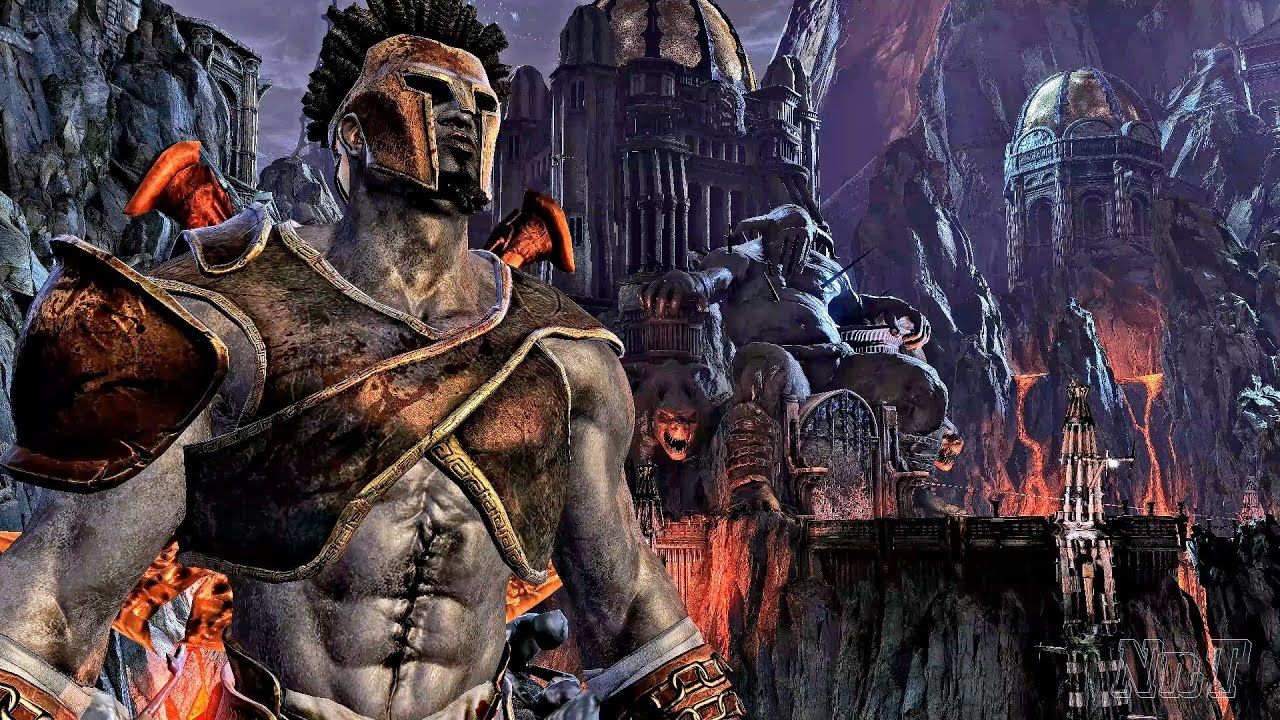 GOD OF WAR 3 REMASTERED: Forgotten Kratos + Athena Blades #1 - YouTube