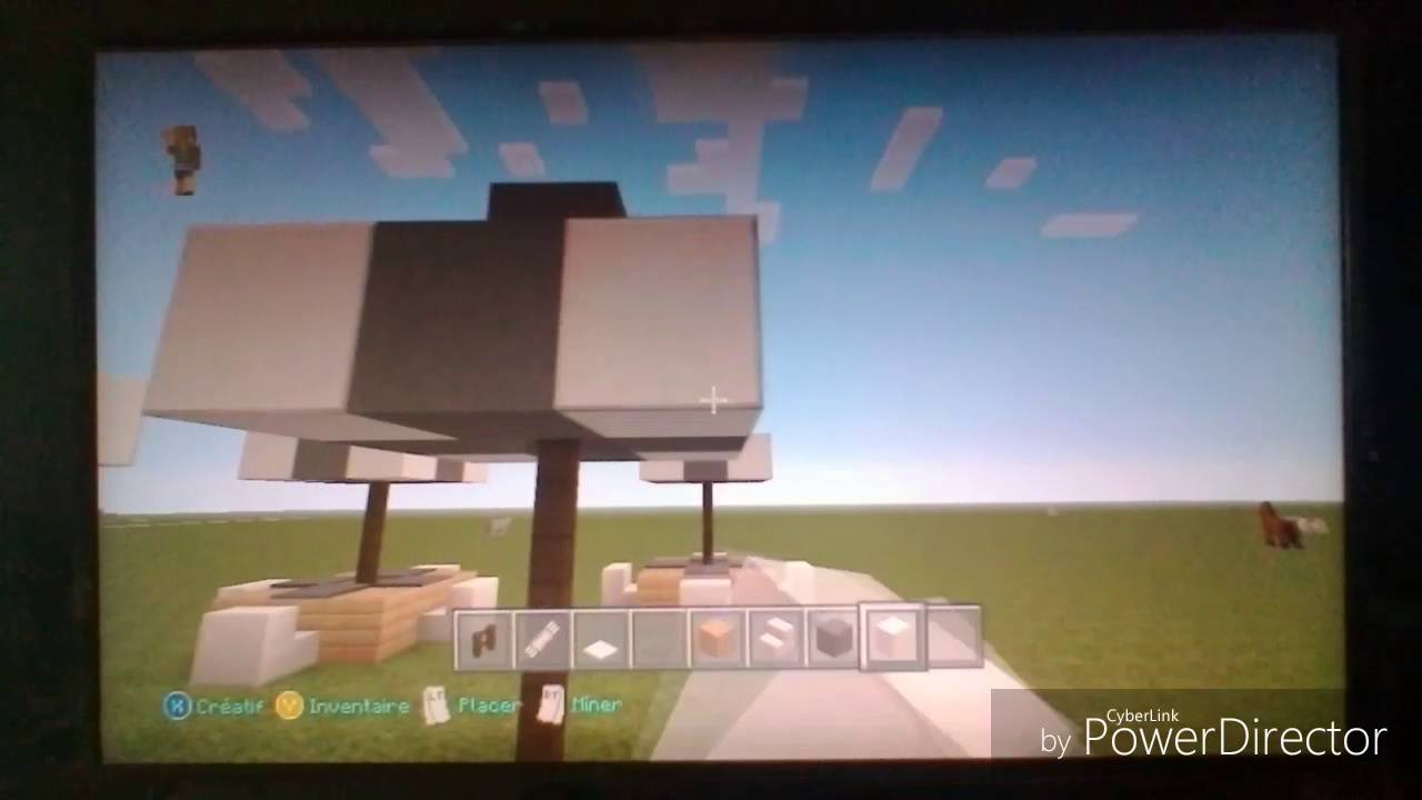 Minecraft Tuto déco / parasols - YouTube