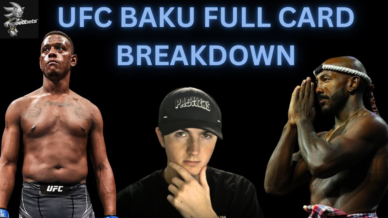 UFC BAKU Full Card Breakdown and Predictions - YouTube